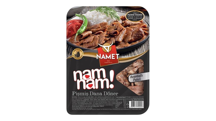 Namet Pişmiş Dana Döner 200 g - yemeksepeti.com
