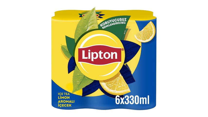 Lipton Ice Tea Lemon Box 6 x 330 ml - yemeksepeti.com