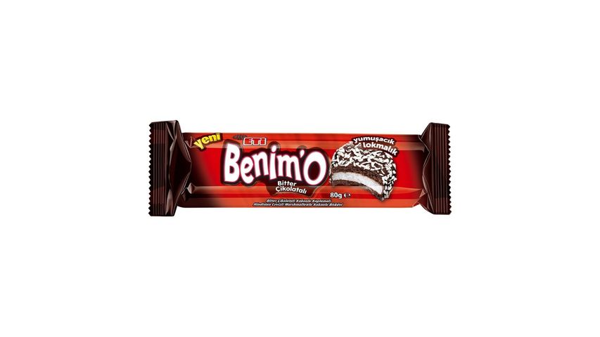 Eti Benimo Bitter Çikolatalı Bisküvi 80 g - yemeksepeti.com