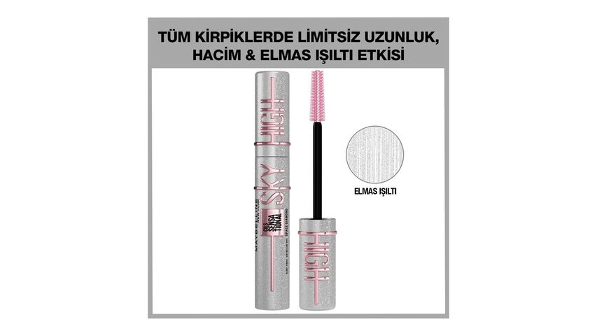 Maybelline New York Sky High Space Diamond Maskara - yemeksepeti.com